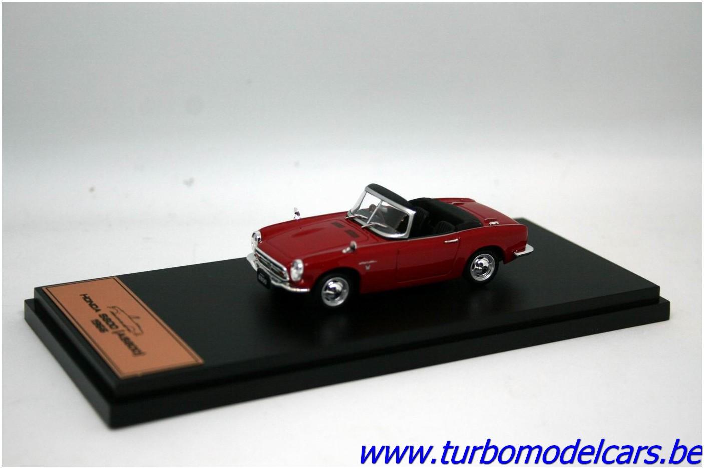 Honda S800 Cabriolet 1/43 Ixo / Hachette – Turbo Modelcars – Modelauto kopen